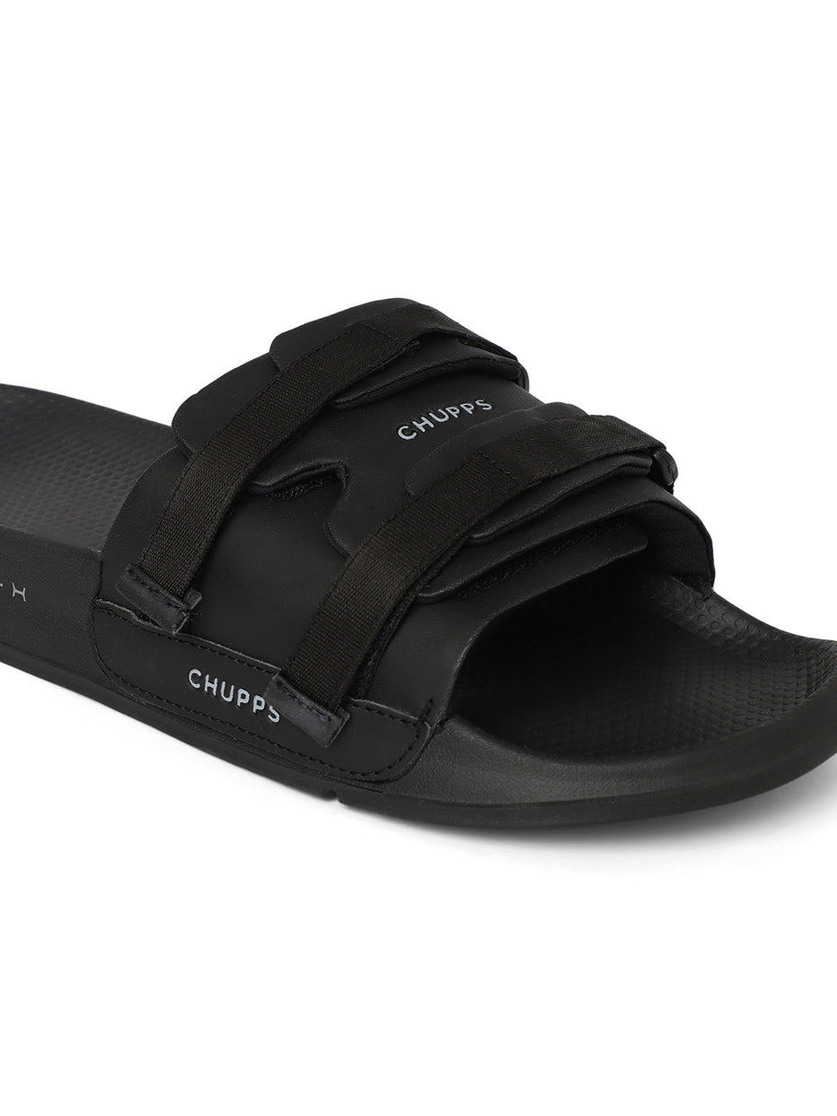 Element Black & Black Sliders – CHUPPS